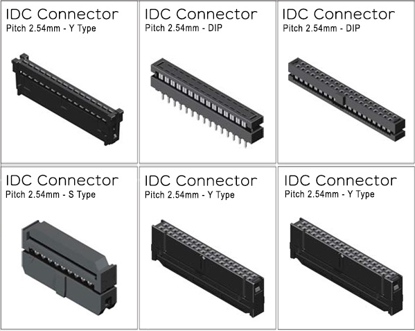 IDC Connector - 2.54mm - Célion électronique - Votre partenaire - Rhône ...