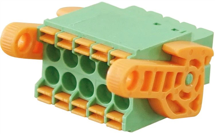 Pluggable Double Row Spring Terminal Block 3.5mm With Hook - Célion ...