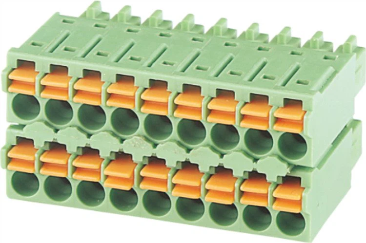 Pluggable Spring Double Row Connector 3.5mm 3.81mm - Célion ...