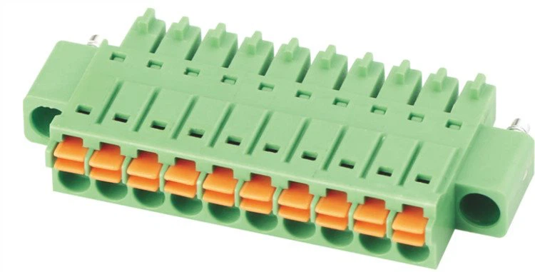 Spring Terminal Connector With Flange 3.5mm - Célion électronique ...